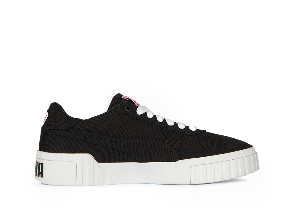 Zapatillas Puma Cali Canvas Mujer Negro - Real Kicks