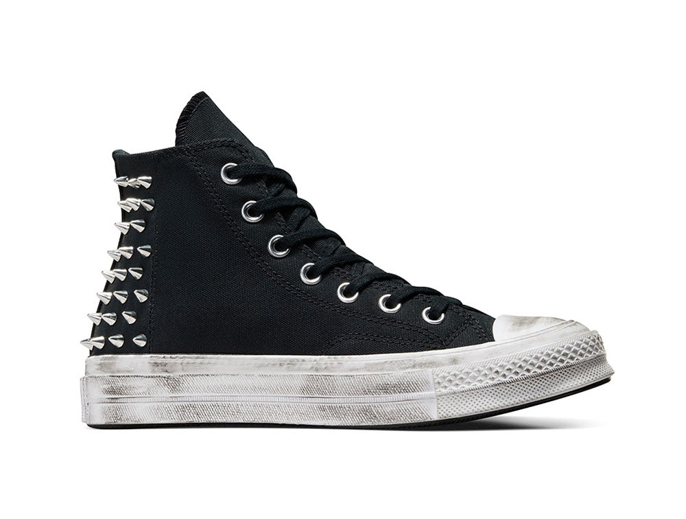 Zapatilla Converse Chuck 70 Studded Mujer Negro - Real Kicks