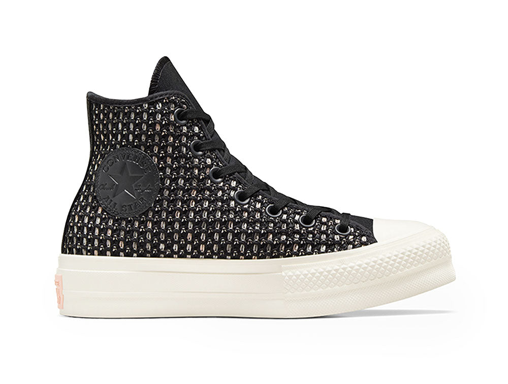 Zapatilla Converse Chuck Taylor Lift Mujer Negro - Real Kicks