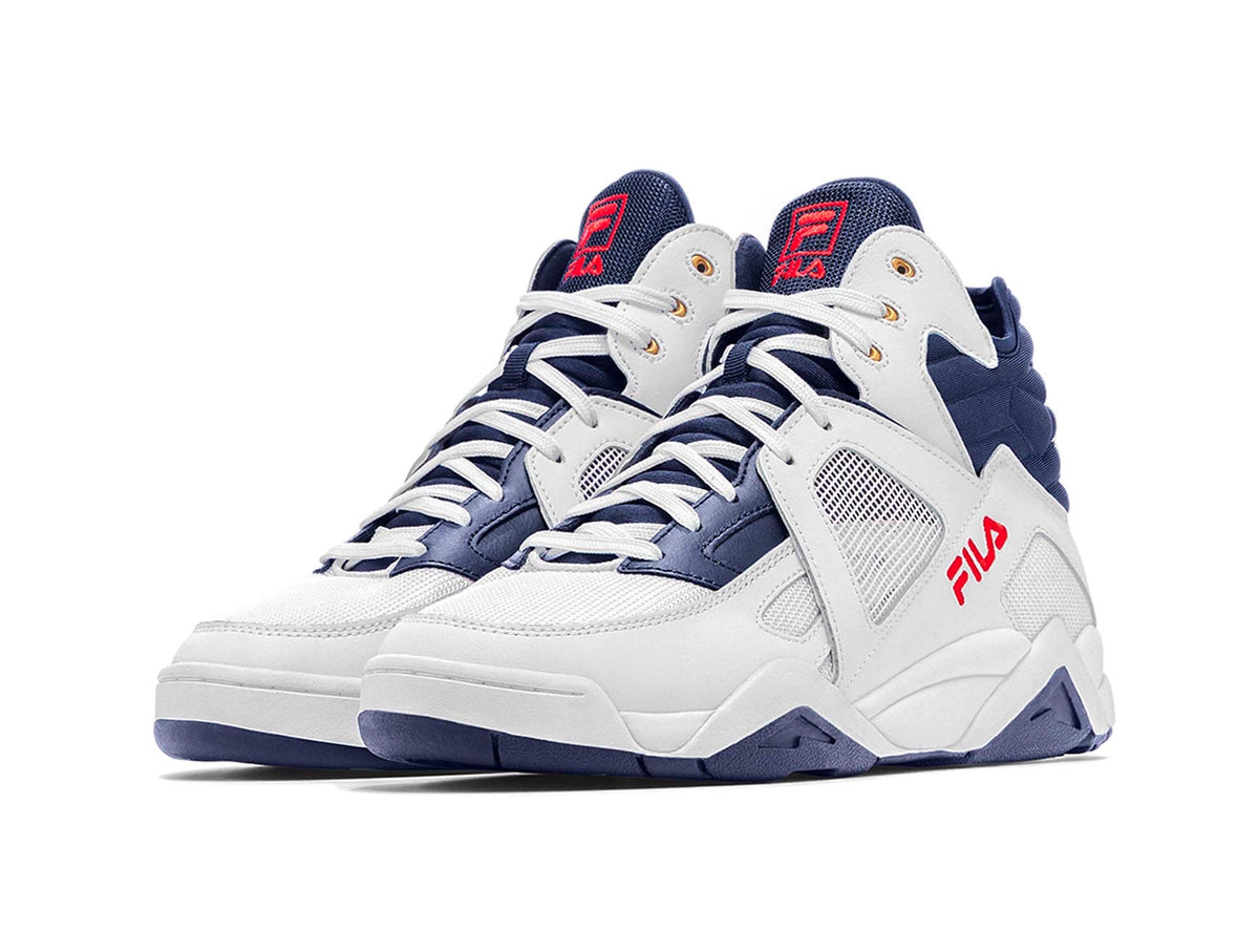 Zapatilla Fila Cage Mid Hombre Blanco - Real Kicks