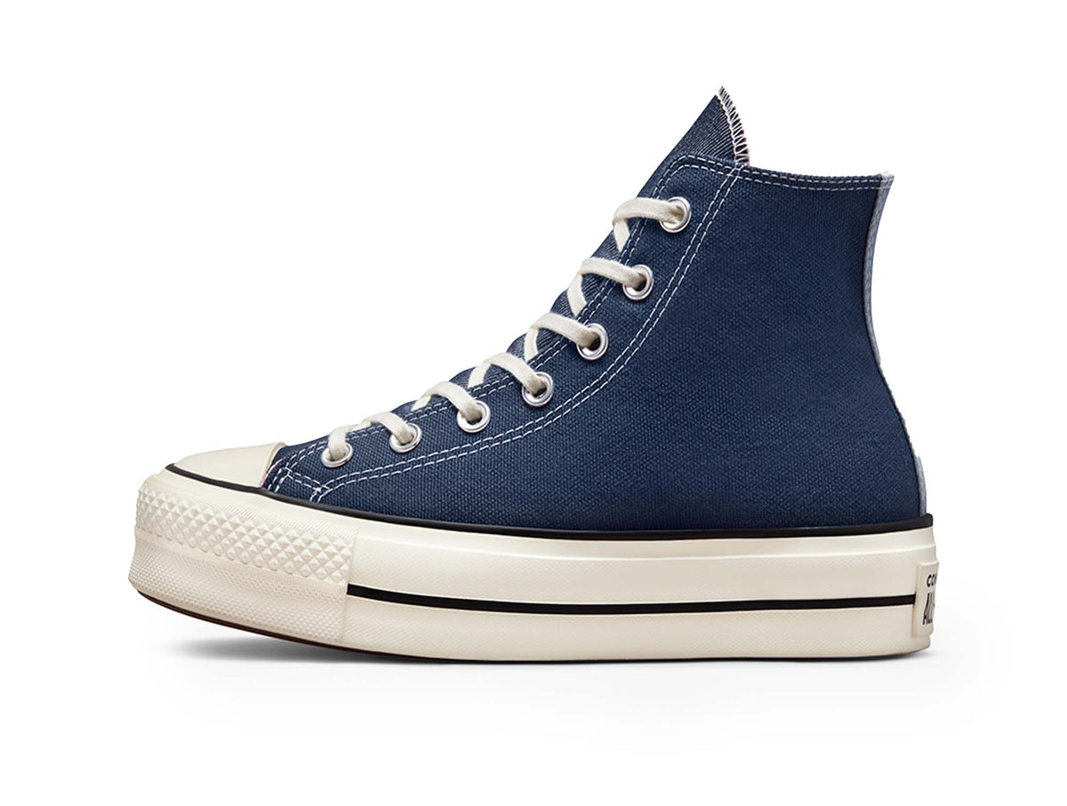 Zapatilla Converse Chuck Taylor Plataforma Mujer Azul - Real Kicks