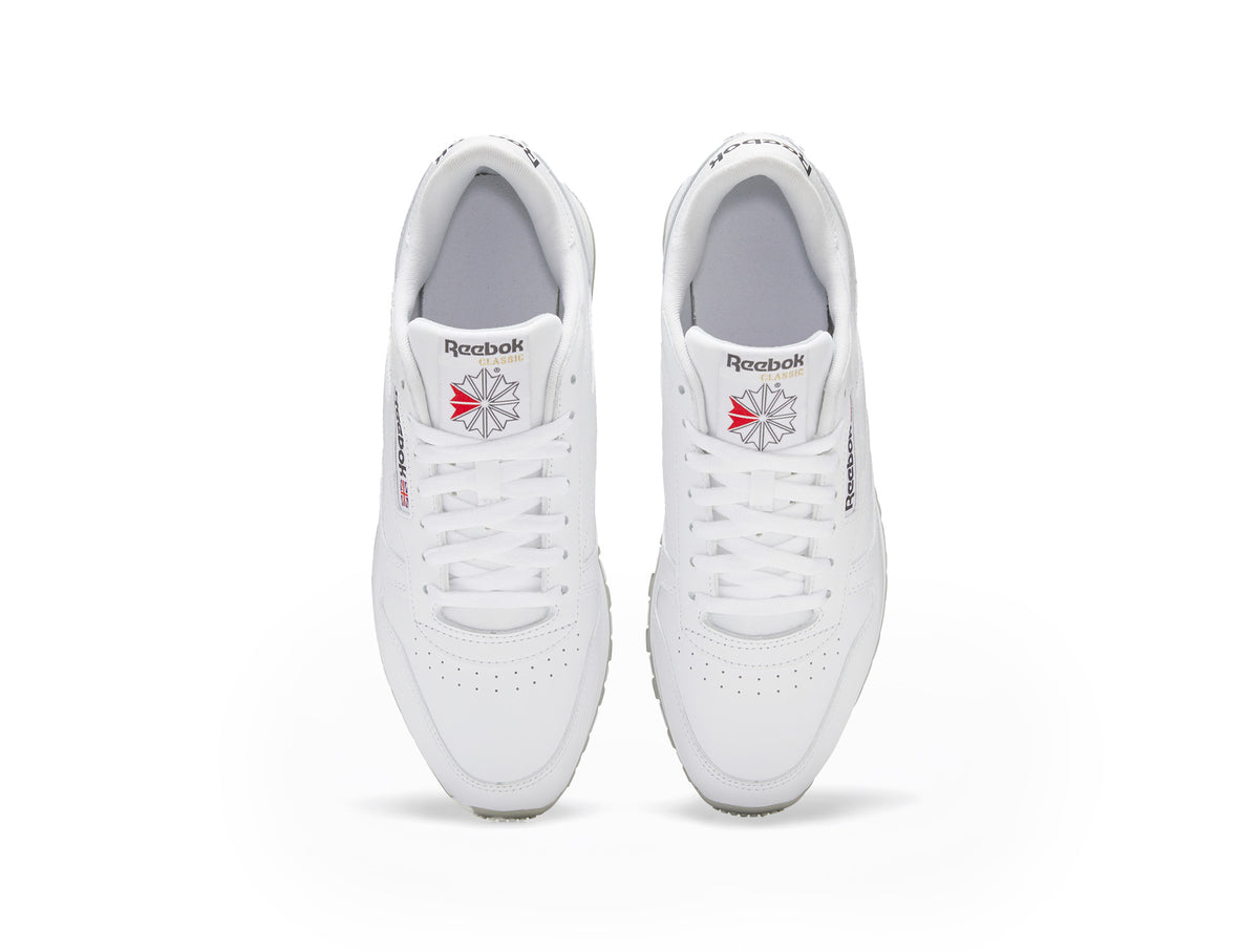 Zapatillas Reebok Classic Leather Unisex Blanco - Real Kicks