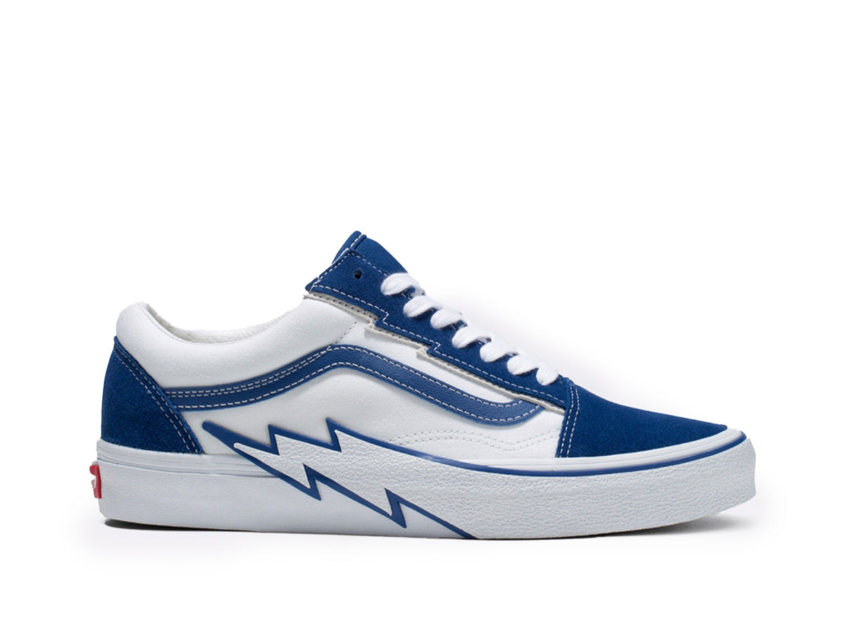 Zapatilla Vans Old Skool Bolt Hombre Azul - Real Kicks